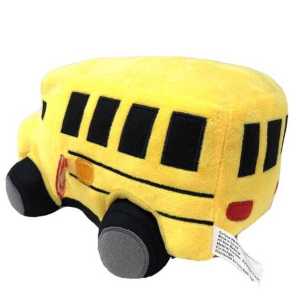 Cozy Bear | Toys | New Yellow School Bus Soft Stuffed Plush Toy | Poshmark